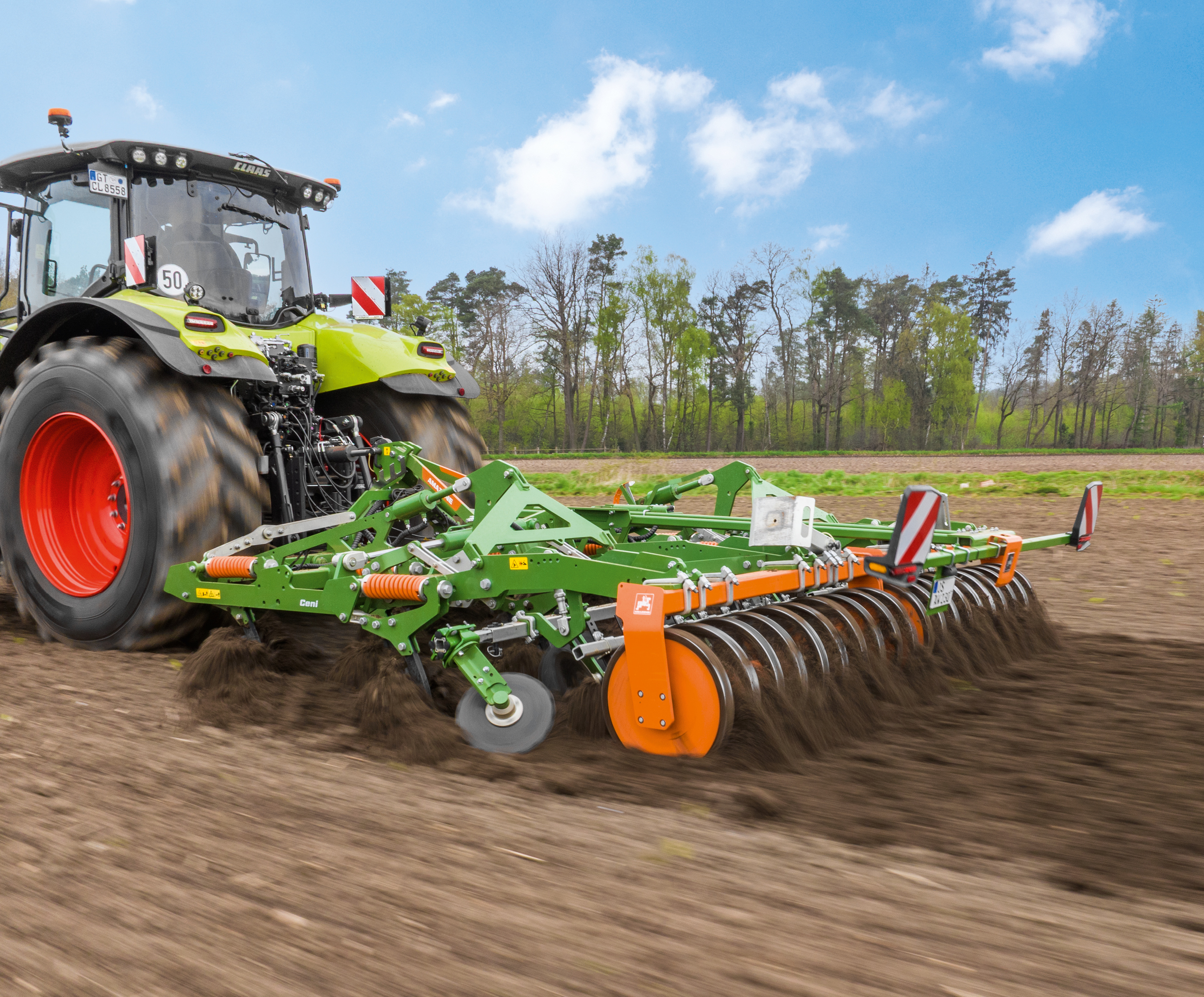 New FW 580 flex ring roller for mounted soil tillage implements